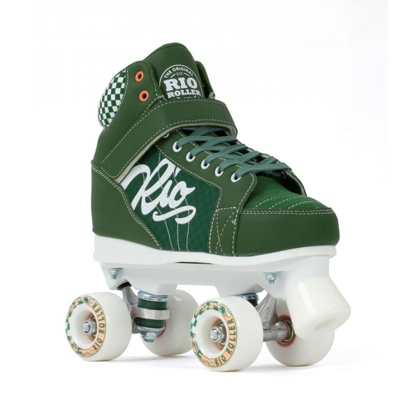 RIO ROLLER MAYHEM II QUAD SKATES GREEN