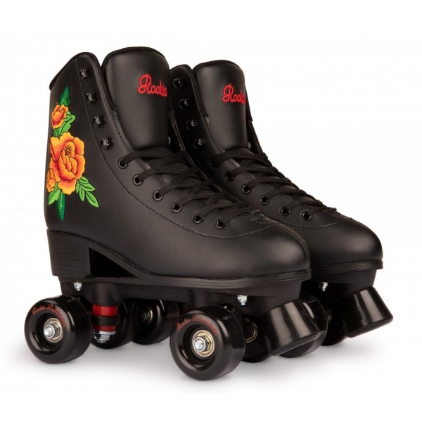 Rookie Rollerskates Rosa Black