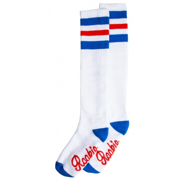 Rookie čarape za rolšue White/Blue/Red