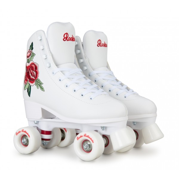 Rookie Rollerskates Rosa White