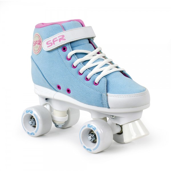 SFR VISION SNEAKER QUAD SKATES SKY BLUE