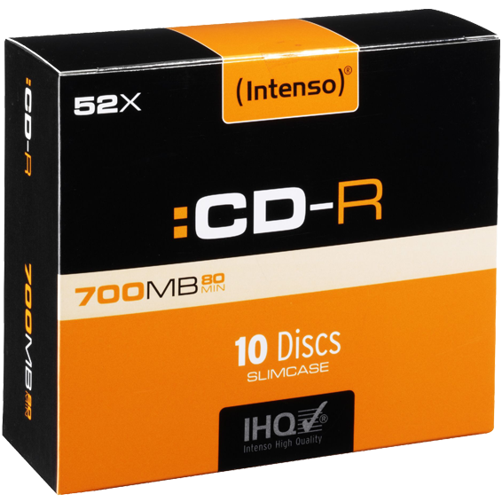 CD-R 700MB (80 min.) pak. 10 komada Slim Case