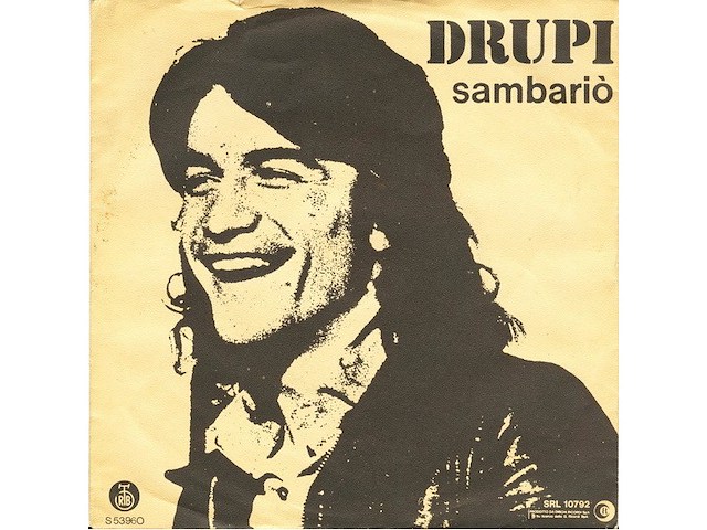 Drupi – Sambariò Vinyl, 7`, Single