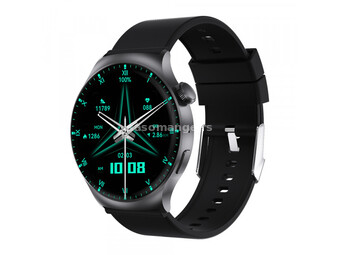 Smart Watch DT4 Mate crni (silikonska narukvica)