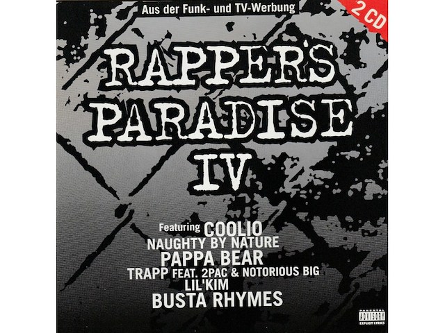 VARIOUS ARTISTS - Rappers Paradise IV..2CD