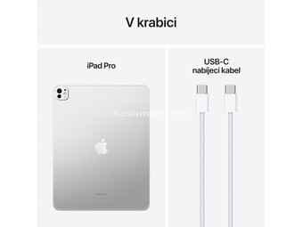 Apple 13-inčni iPad Pro M4 Wi-Fi + Cellular 1TB sa nanoteksturisanim staklom - Silver