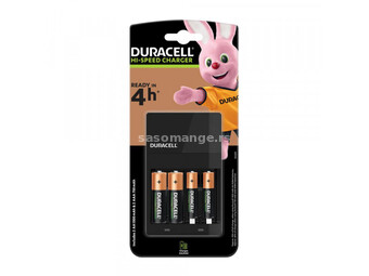 Punjac CEF14 + punjive baterije 2xAA 1300mAh + 2xAAA 750mAh Duracell