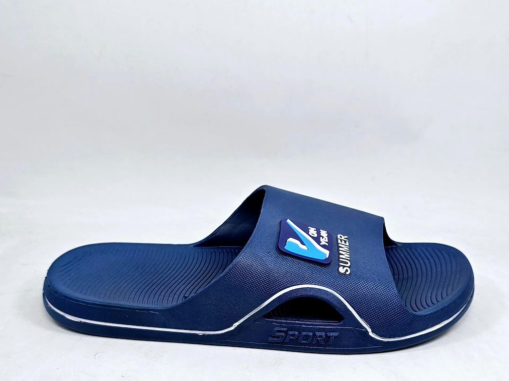 Gumena papuča za plažu MT-66 blue, plava