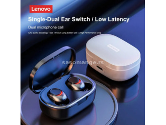 Bluetooth slusalice Lenovo thinkplus Earbuds PD1X bele