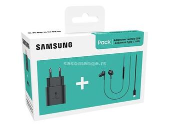 Samsung Start Kit (punjač 25w+ slušalice AKG Type-C) crna