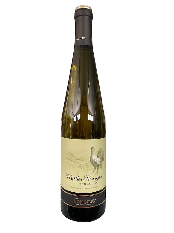 BELO VINO MULLER THURGAU TRENTINO CONCILIO 0,75l