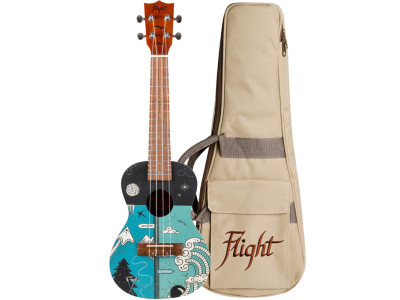 Flight AUC33 Two Seasons Concert Ukulele