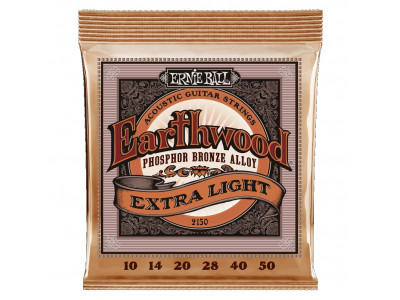 Ernie Ball P02150 EXTRA LIGHT EARTHWOOD PHOSPHOR BRONZE 10-50