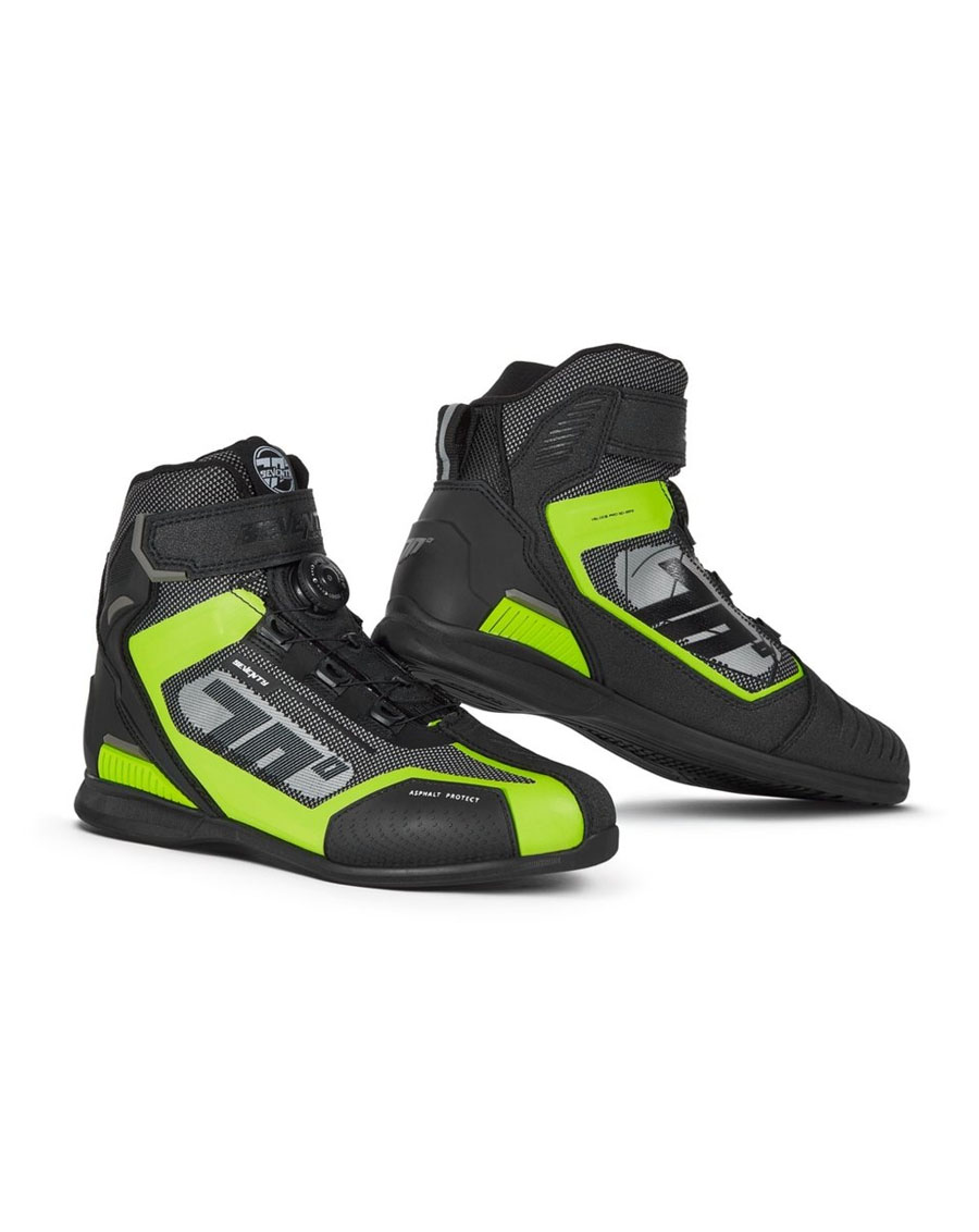 Seventy Degrees moto patike SD-BR3 Pro Veloce crne/fluo