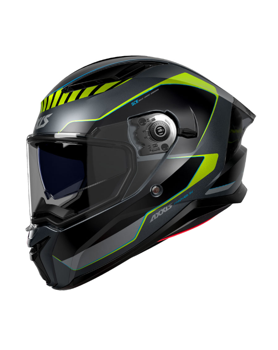 Axxis kaciga Panther Gale B3 fluo mat