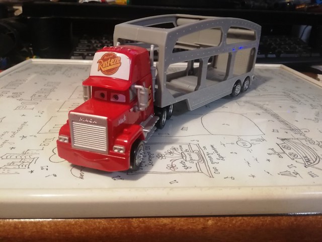 Disney pixar Cars Mack Hauler Mattel