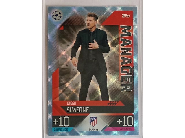 2022/23 Match Attax Extra UEFA CL Simeone Crystal