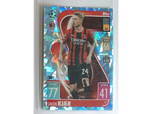 2021/22 Match Attax UEFA CL Kjear Crystal Parallel