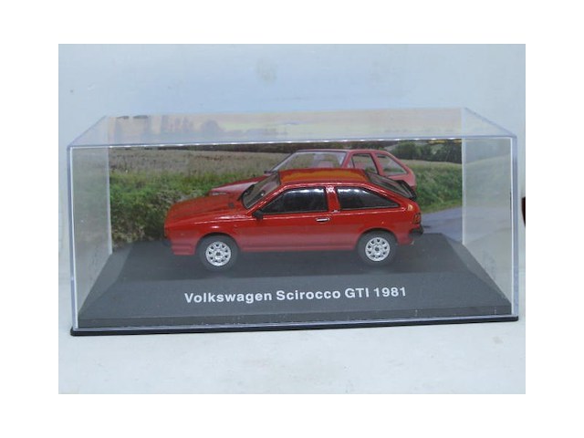 1:43 IXO/altaya VW scirocco Mk.2