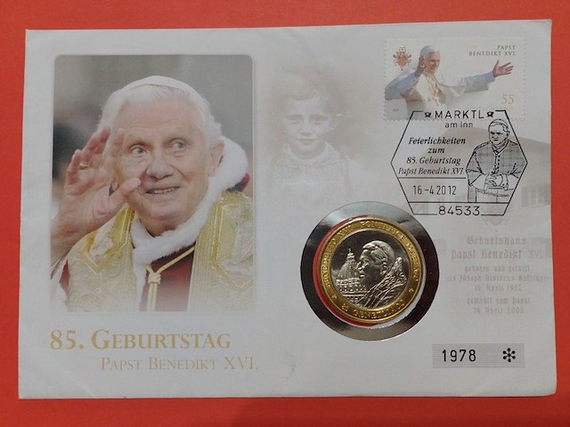 85.GEBURTSTAG PAPST BENEDIKT XVI-EDITION DEUTSCHLAND