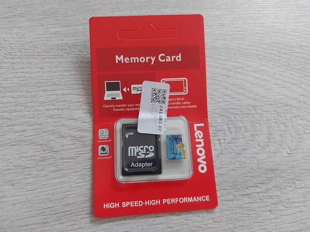 Lenovo 512GB Micro SD + Adapter - NOVO