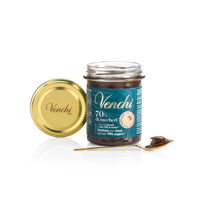 Venchi Suprema -70% Sugars chocolate spread 200g