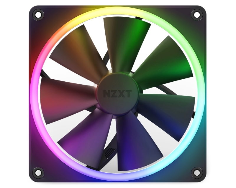 Ventilator NZXT F140 RGB 140mm, crni (RF-R14SF-B1)ID: EK000531096