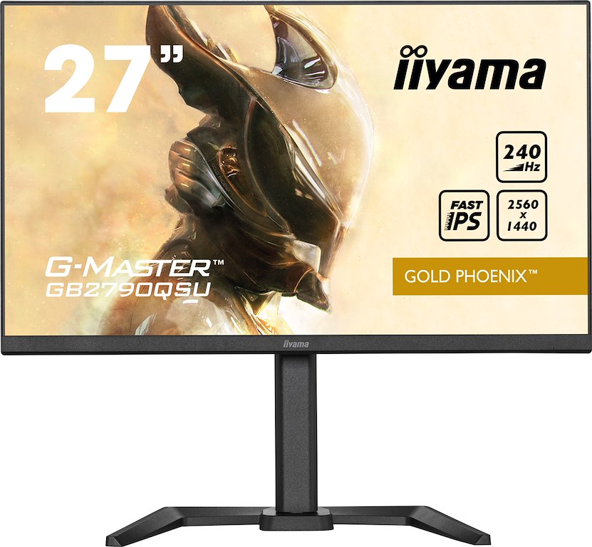 Monitor 27 IIYAMA GB2790QSU-B5, QHD, IPS, FreeSync, 240Hz, 1ms, HDMI, DP, gamingID EK000612244