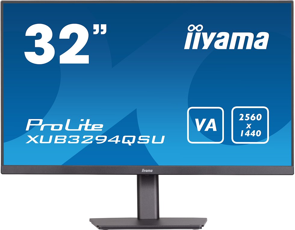 Monitor 31.5 IIYAMA XUB3294QSU-B1, QHD, VA, 75Hz, 4ms, HDMI, DPID EK000612857