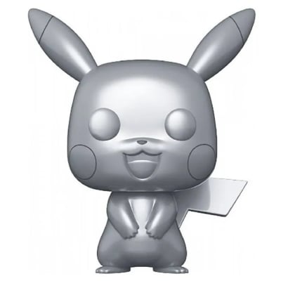 Funko POP! figurica - Jumbo, Pokemon, Pikachu Silver Metalic