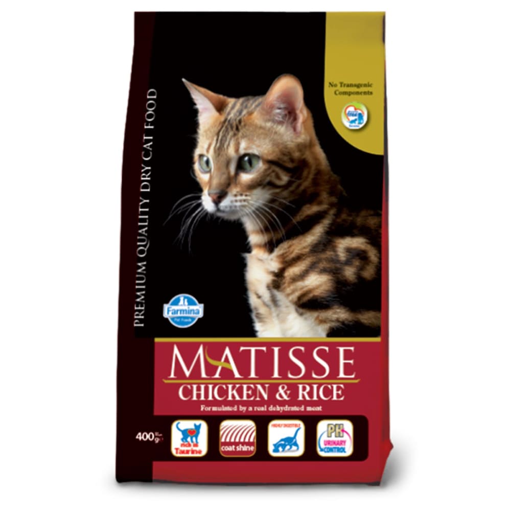 MATISSE Chicken & Rice Hrana za odrasle mačke 400 g