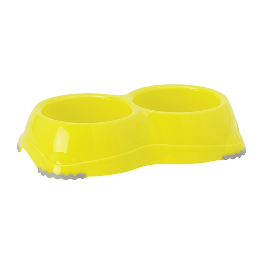 MODERNA Smarty 1 Double Bowl 2x330 ml Činija za ljubimce Lemon Yellow