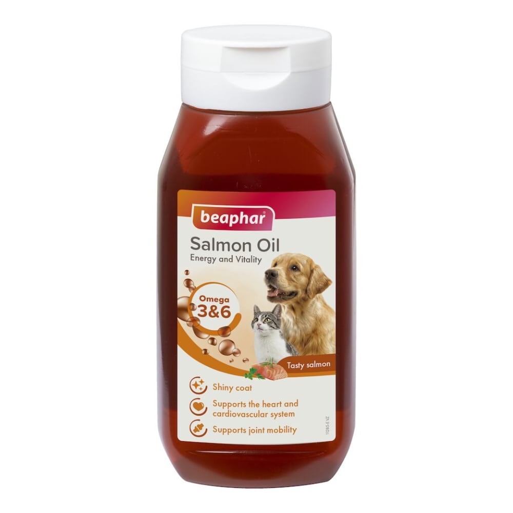 BEAPHAR Salmon Oil 430 ml Dodatak ishrani za mačke i pse