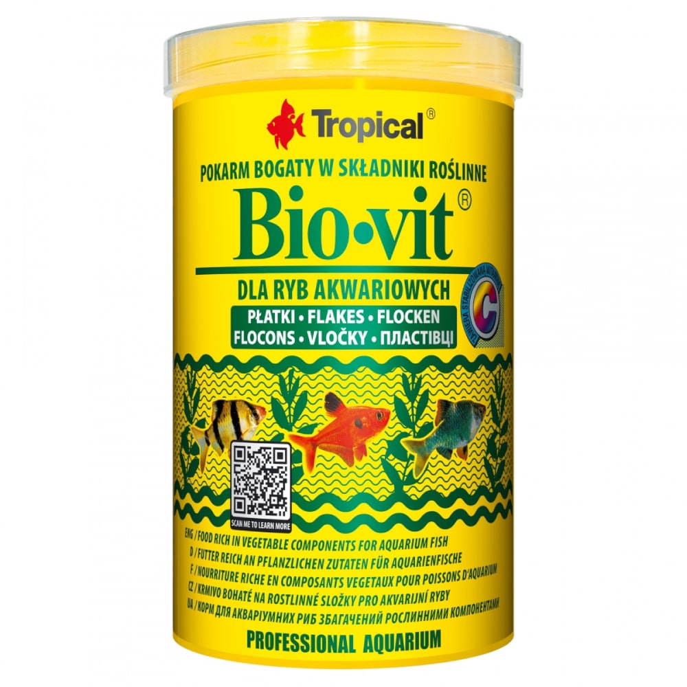 TROPICAL Bio-Vit Hrana za akvarijumske ribice 11 l/2 kg