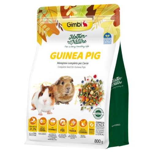 GIMBI Mother Nature Hrana za morsko prase 800 g