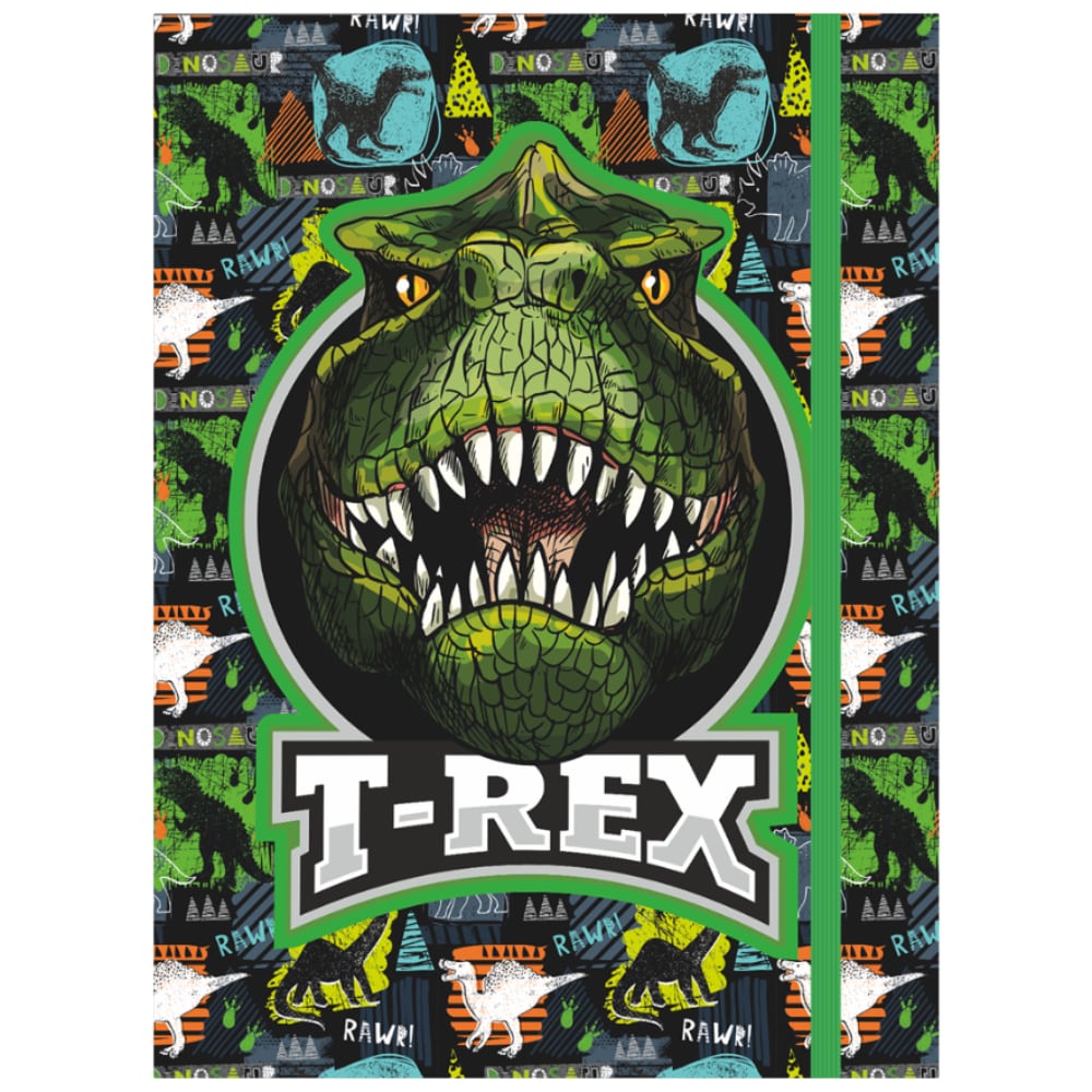 OPTIMUM T-Rex 3D Box Fascikla sa gumom A4