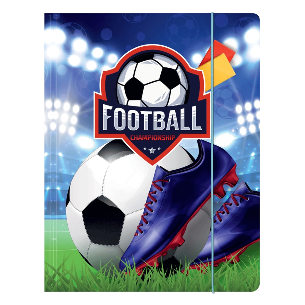 OPTIMUM Football 600 gr Lux Fascikla sa gumom A4