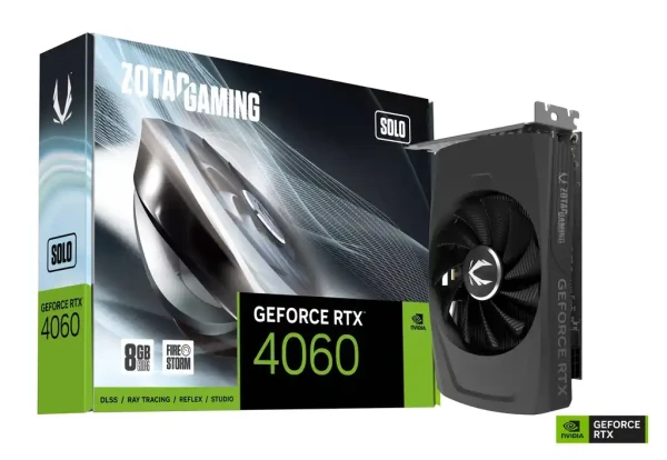 Grafička karta Zotac GAMING GeForce RTX 4060 Solo 8GB DDR6 128 bit 3xDPHDMI