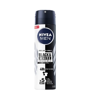 NIVEA DEZODORANS 150ML M.INVISIBLE B&W 48h