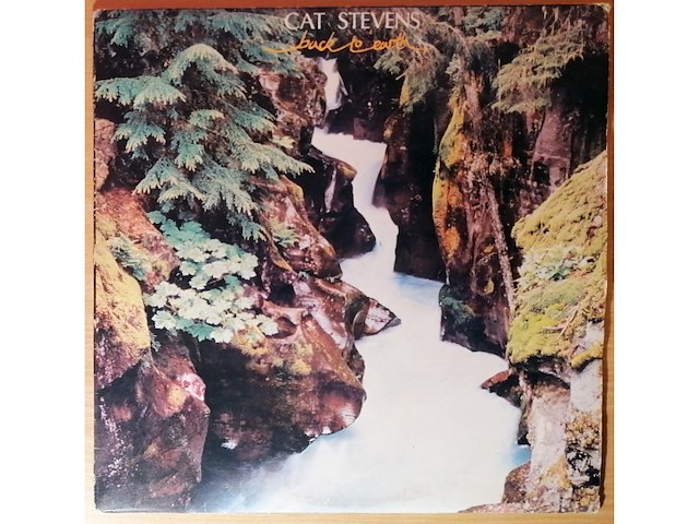 LP CAT STEVENS - Back To Earth (1979) VG/VG+