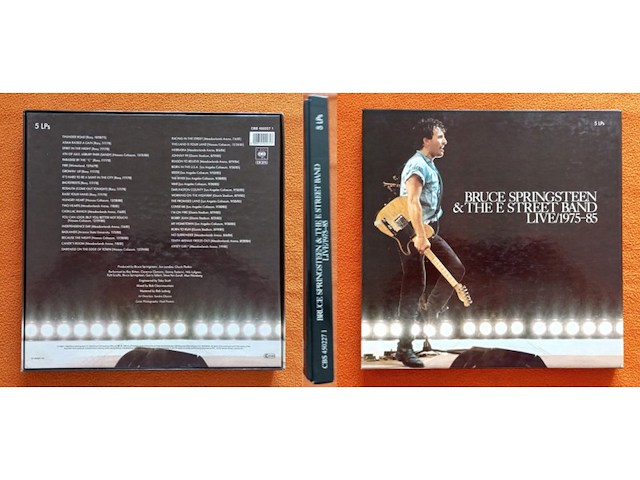 BRUCE SPRINGSTEEN - Live (1975-85)(5LPbox) Made Holland