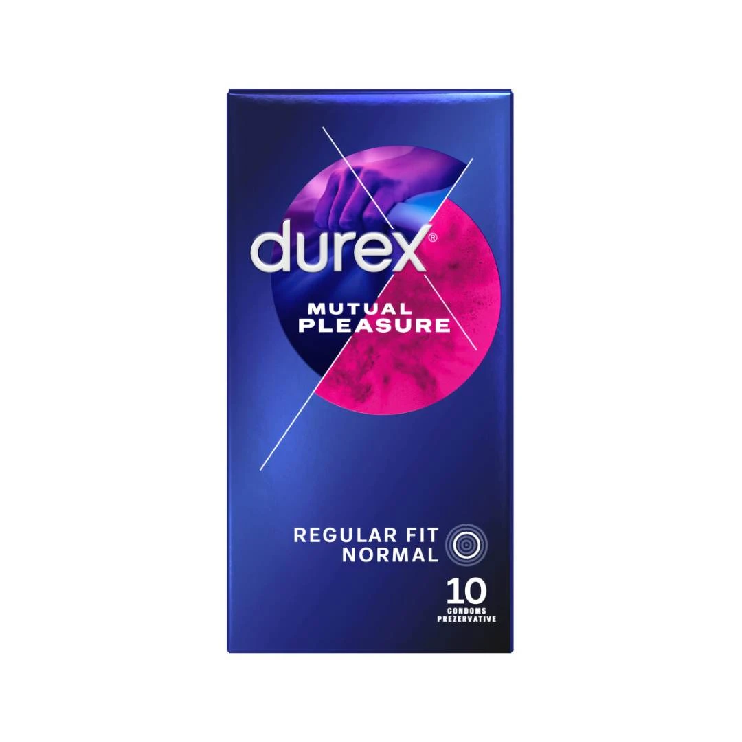 Durex® Kondomi MUTUAL PLEASURE 10 Kondoma sa Gelom za Odlaganje Vrhunca