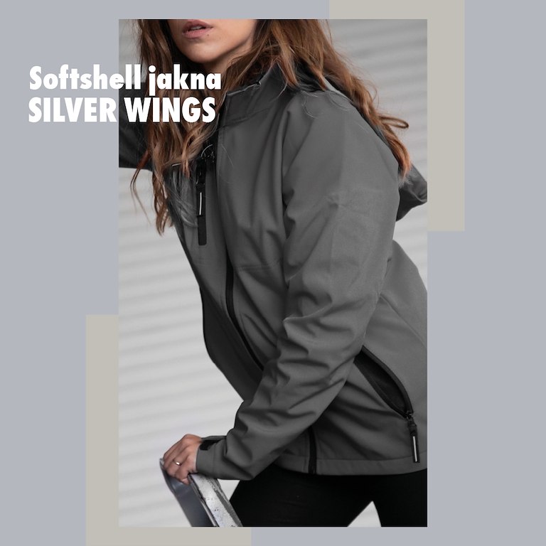 Ženska Softshell jakna, SILVER WINGS