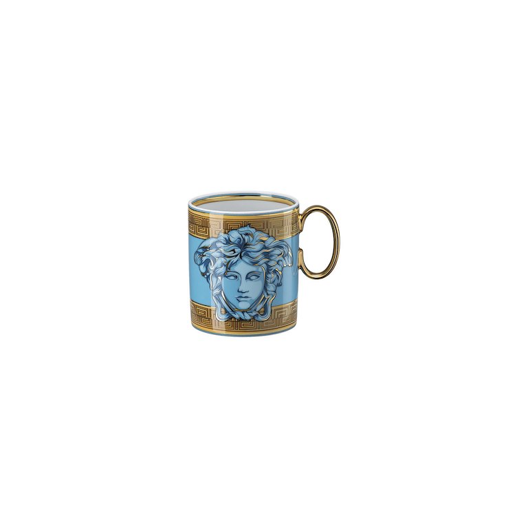 Versace Medusa Amplified Blue Coin Mug – Šolja