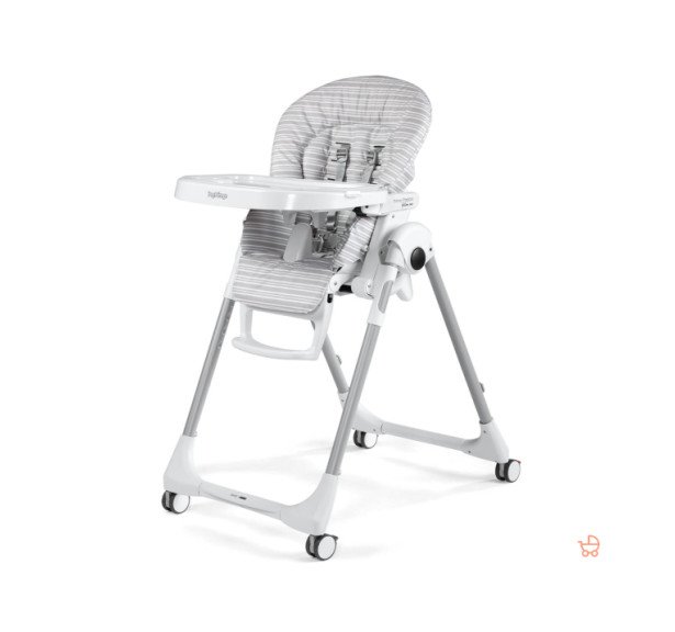 Hranilica za bebe Peg Perego,Prima-Pappa Follow me-Linear Grey