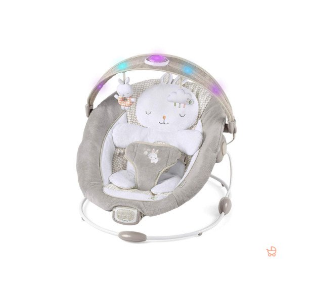 Ležaljka-njihalica za bebe Ingenuity InLighten Bouncer-Twinkle Tails SKU11200