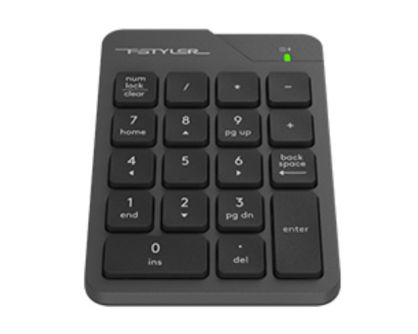 A4 TECH FGK21C FSTYLER 2.4G Wireless Numeric Keypad USB Type-C siva tastatura