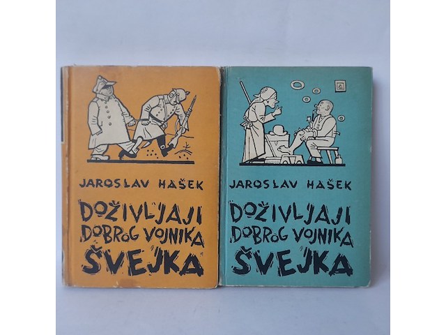 DOŽIVLJAJI DOBROG VOJNIKA ŠVEJKA 1-2 - Jaroslav Hašek