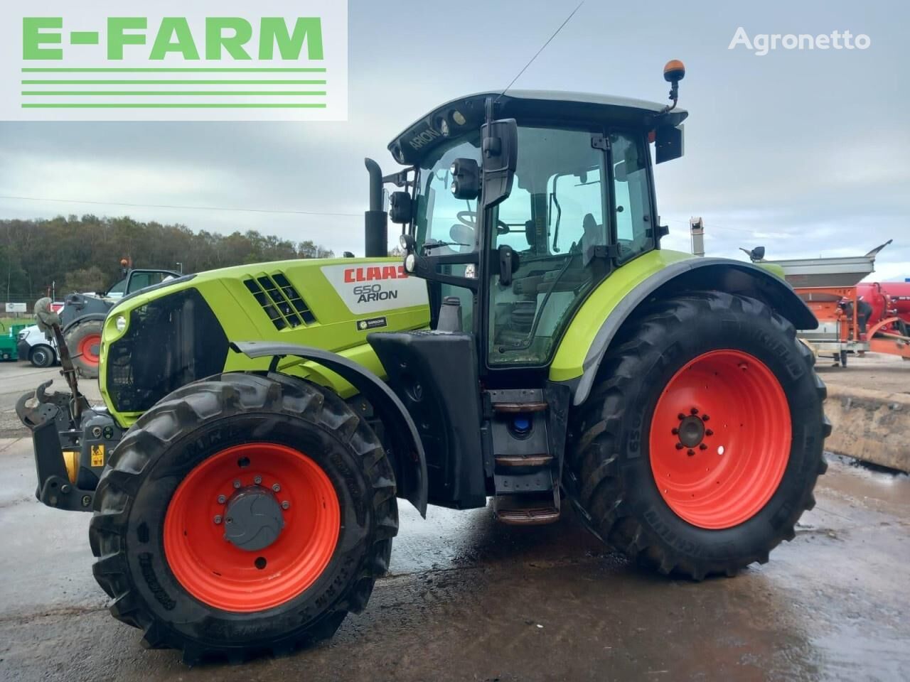 ARION 650 CEBIS traktor točkaš