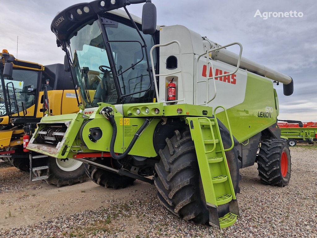 Claas Lexion 670 kombajn za žito